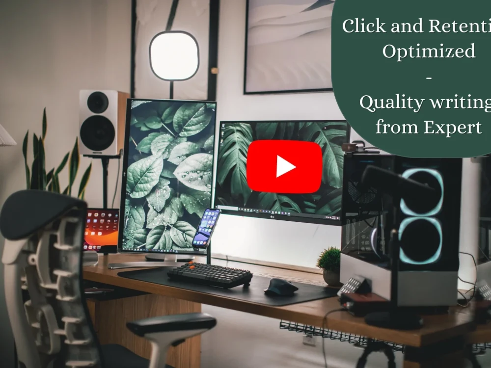 High quality, unique scripts for your youtube channel | Upwork