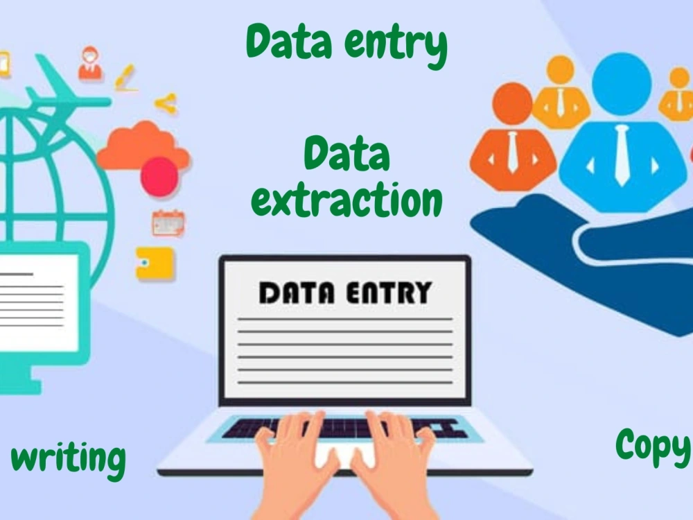 Data entry, copy edit, copy write, and data extraction done | Upwork