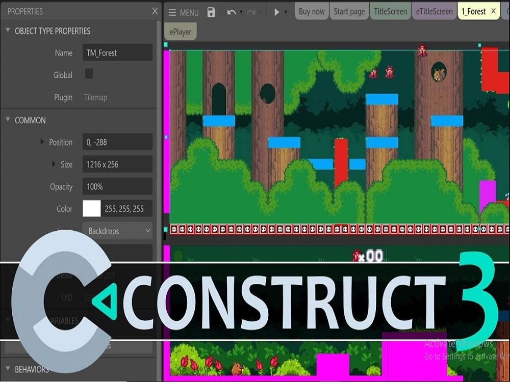 A fantastic 2d game with construct 2 or construct 3 | Upwork