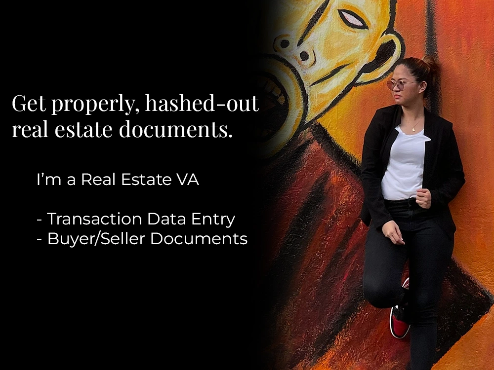 A hashed-out real estate buying & closing documents | Upwork