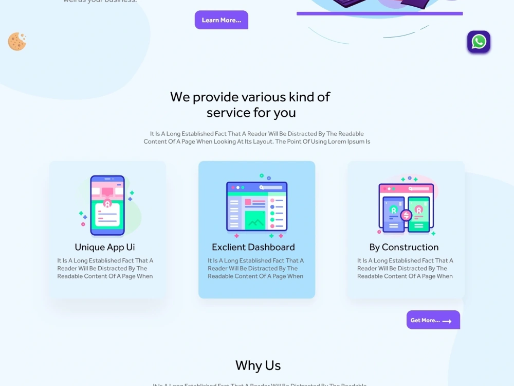 A fantastic UI design for your website or application with proper UX. | Upwork