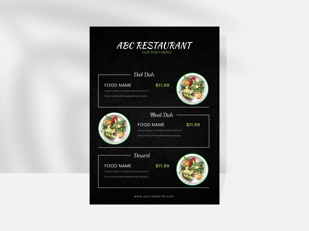 High-quality restaurant menu or flyer design | Upwork
