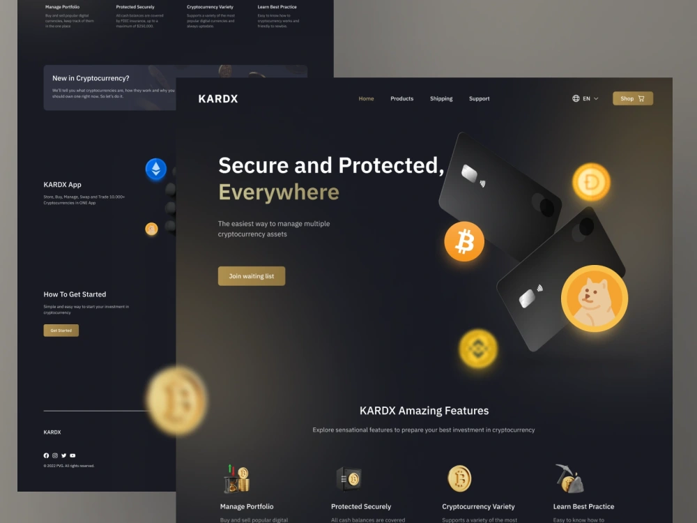 Modern & Professional UI design for your Home Page Website | Upwork