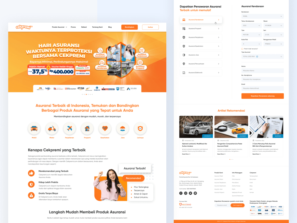 Modern & Professional UI design for your Home Page Website | Upwork