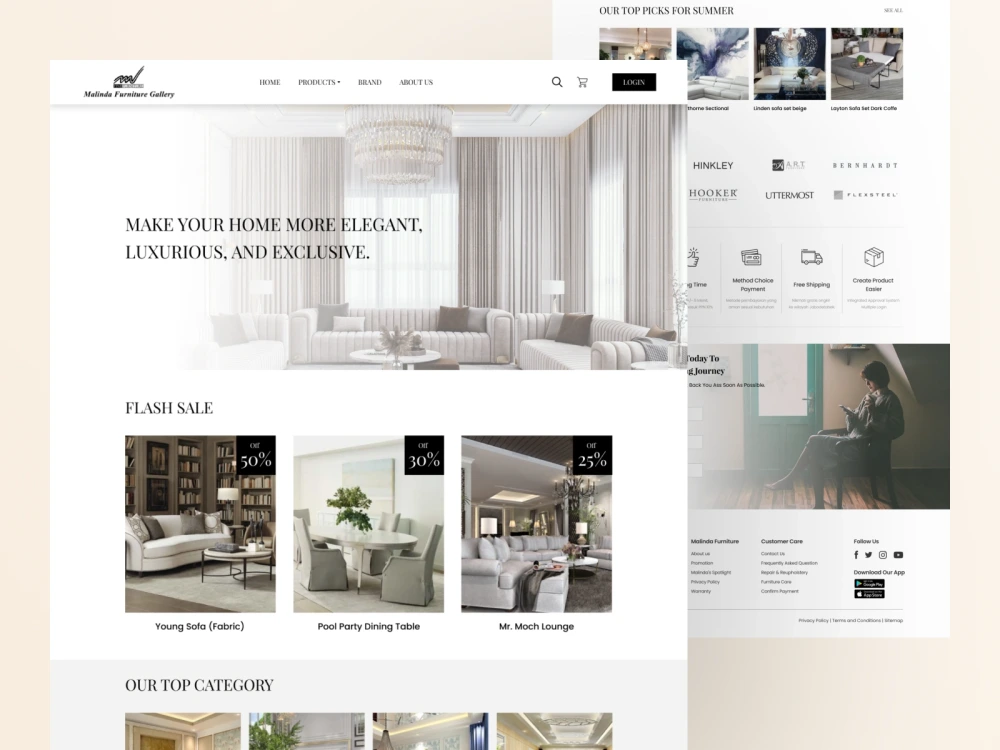 Modern & Professional UI design for your Home Page Website | Upwork