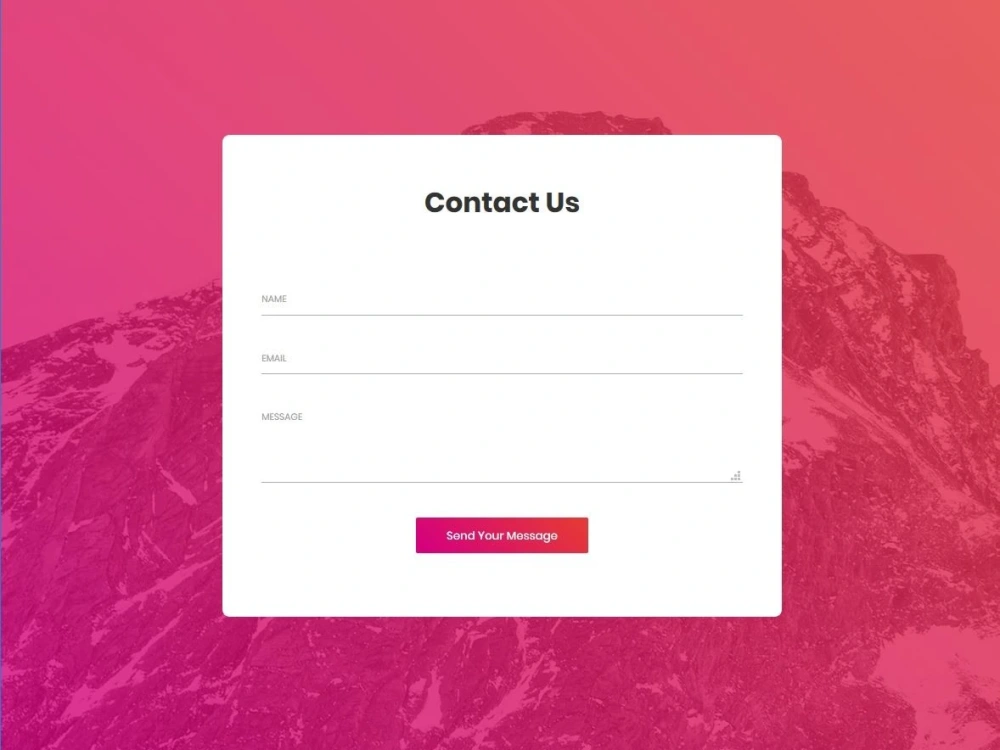 A basic contact form using formspree | Upwork