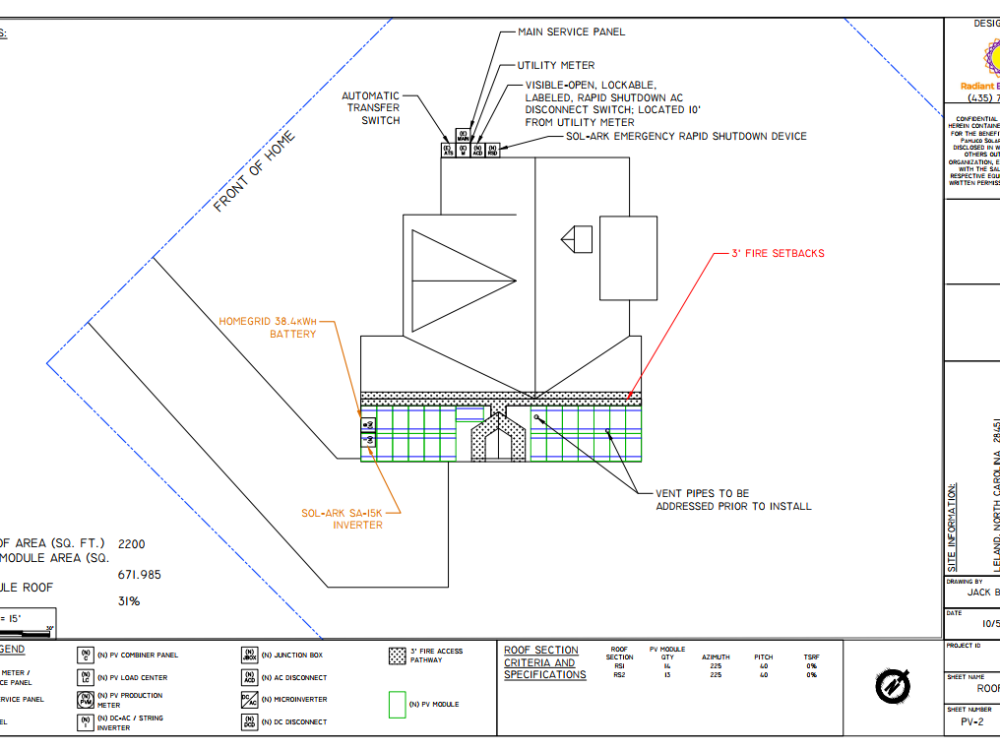 A solar permitting package, bill of materials, and stamped planset | Upwork