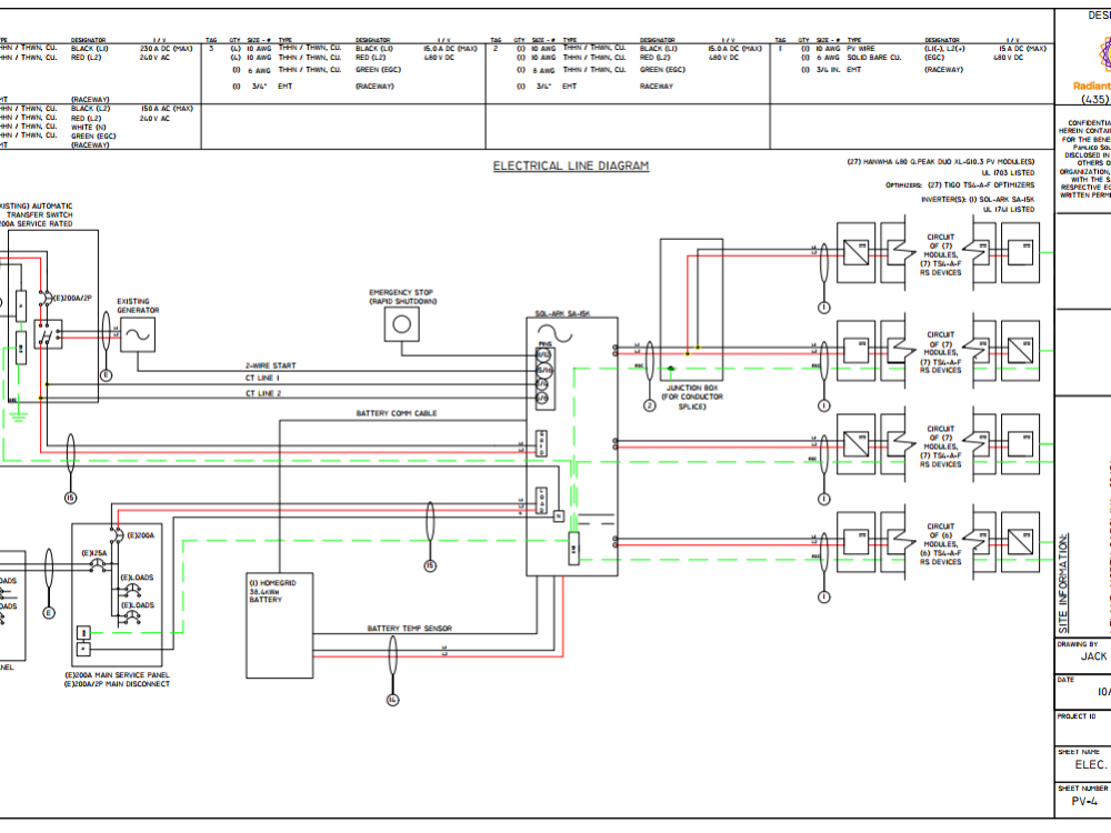 A solar permitting package, bill of materials, and stamped planset | Upwork