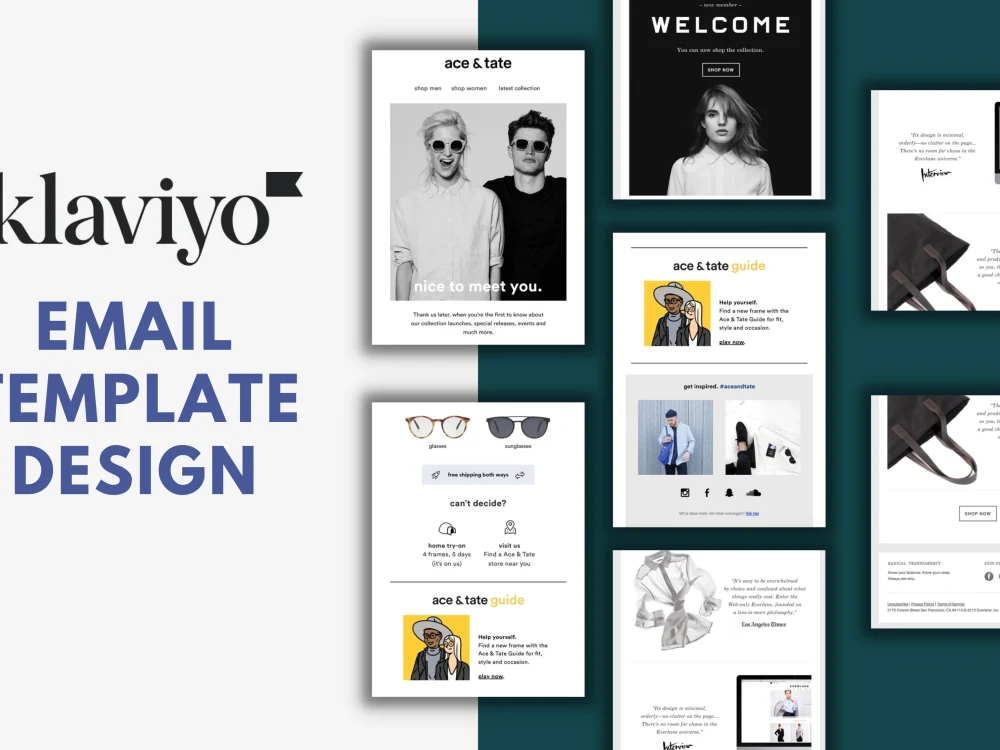 Klaviyo email template and klaviyo email flows | Upwork