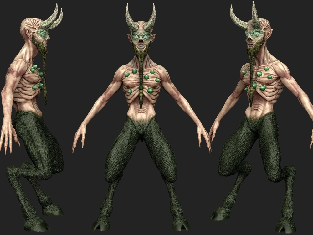 A high quality 3D game character, Props and clothing with PBR texture ...