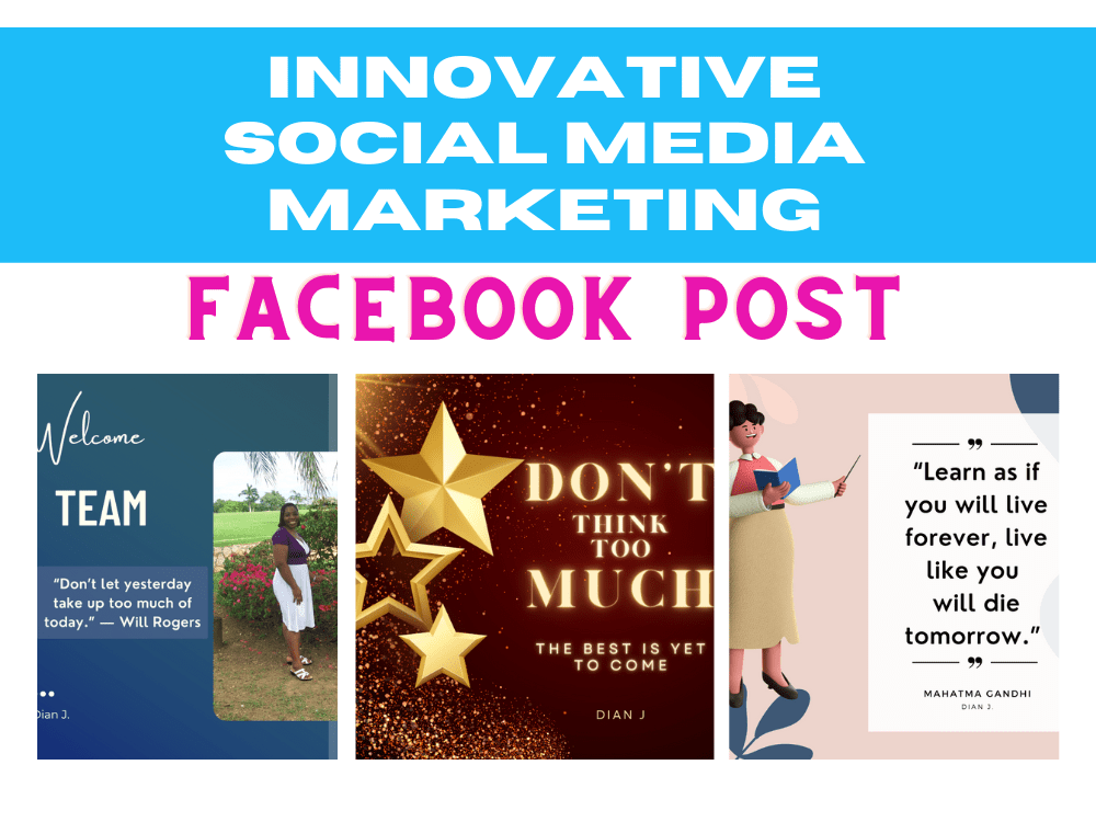 Innovative social media designs, posts, covers and banner ads with ...