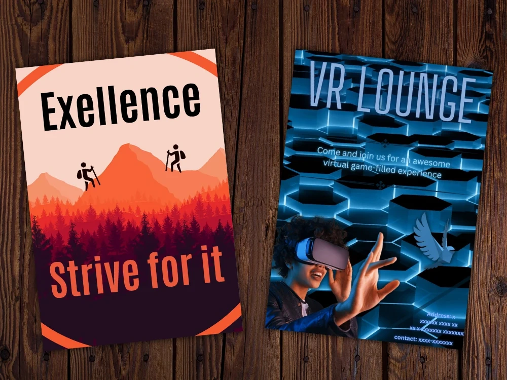 Amazingly designed poster for your business, social media, events etc ...