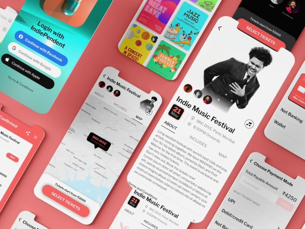 Ios and android app ui ux design with figma or xd | Upwork