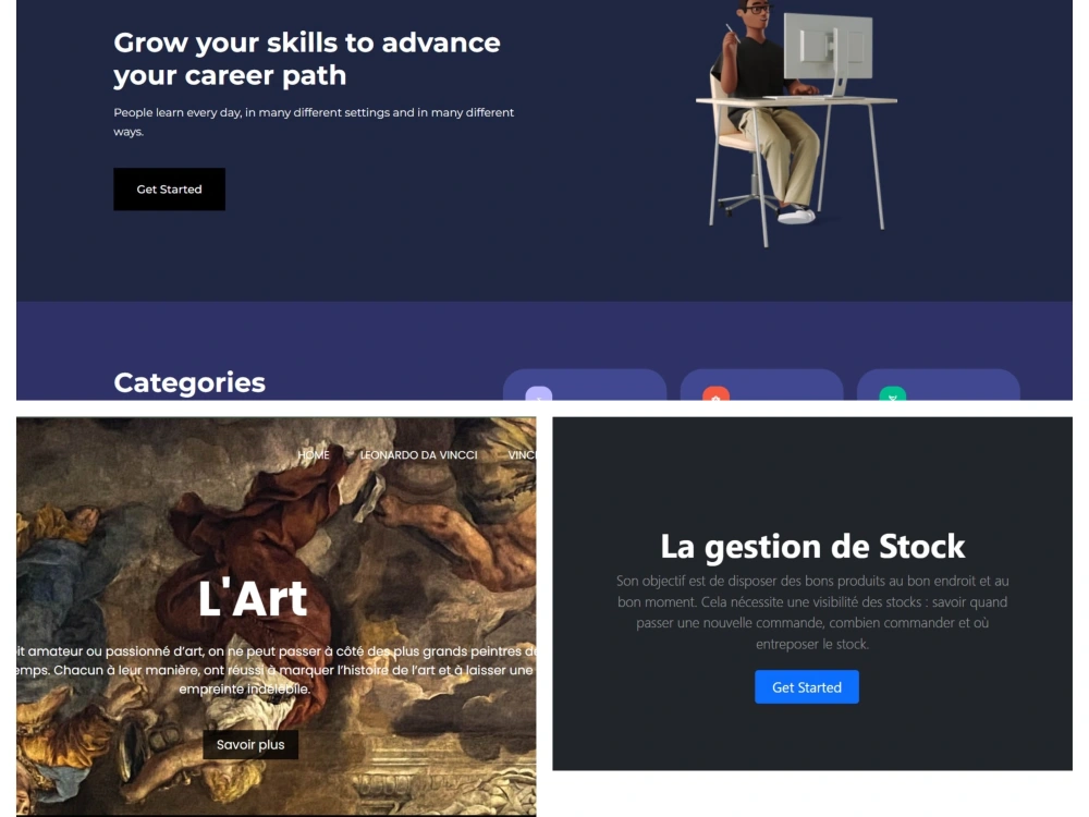 A simple and fully functional website using HTML and CSS to your liking. | Upwork
