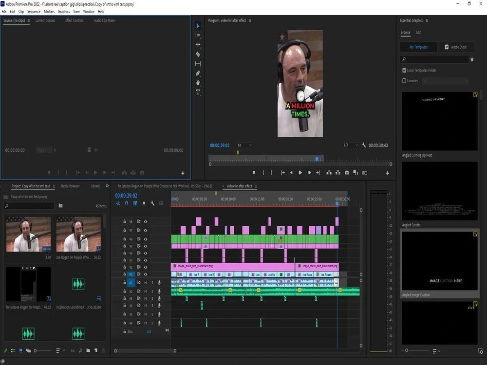 Any animation and video editing work in after effects and premiere pro ...
