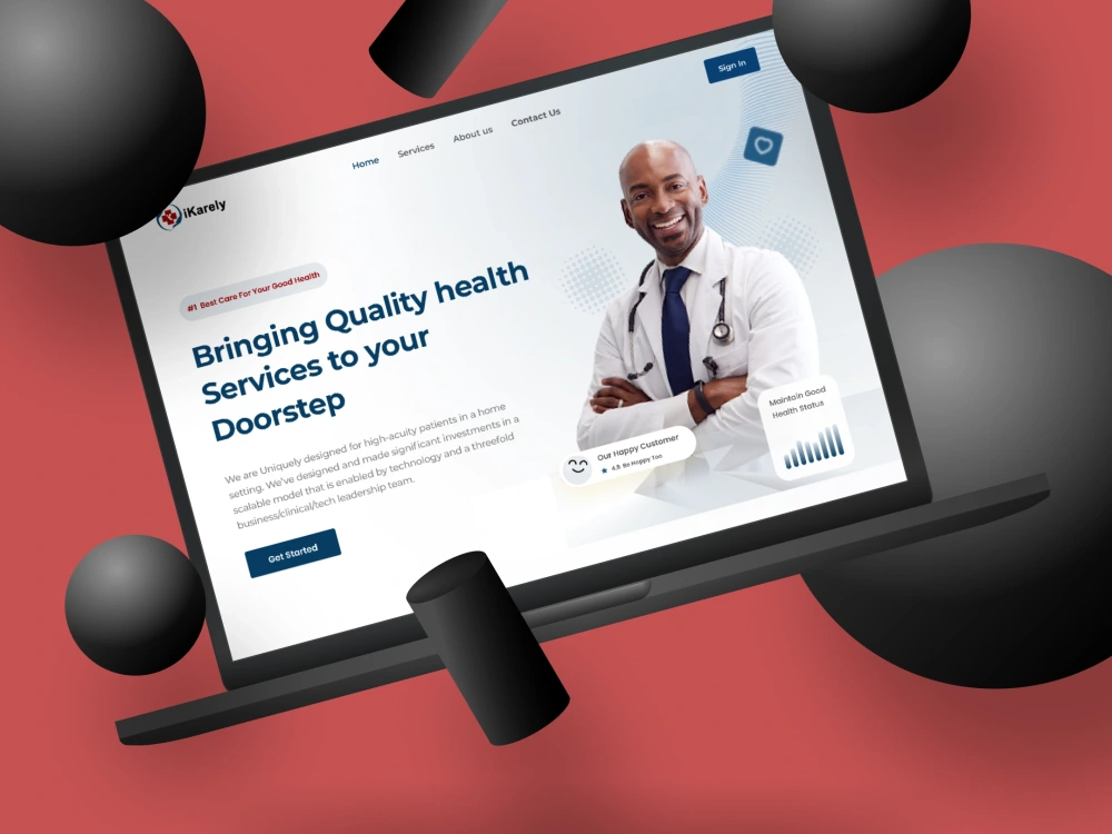 A responsive and beautiful webflow website. | Figma, XD, PSD to Webflow | Upwork