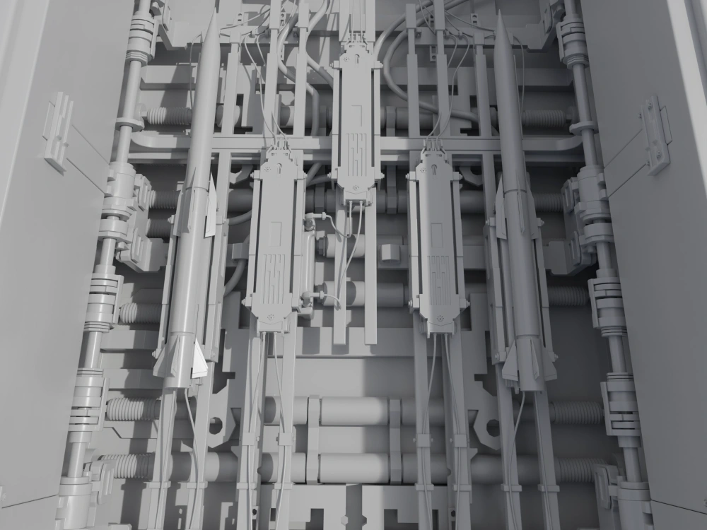 A high quality 3d concept hard surface model for industry, vfx or game ...