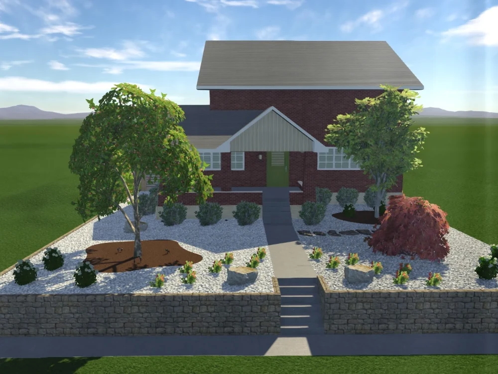 A 3D model design of your backyard | Upwork