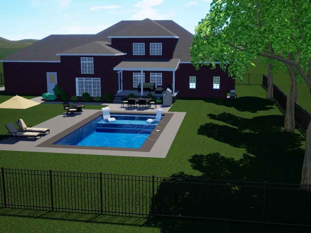 A 3D model design of your backyard | Upwork