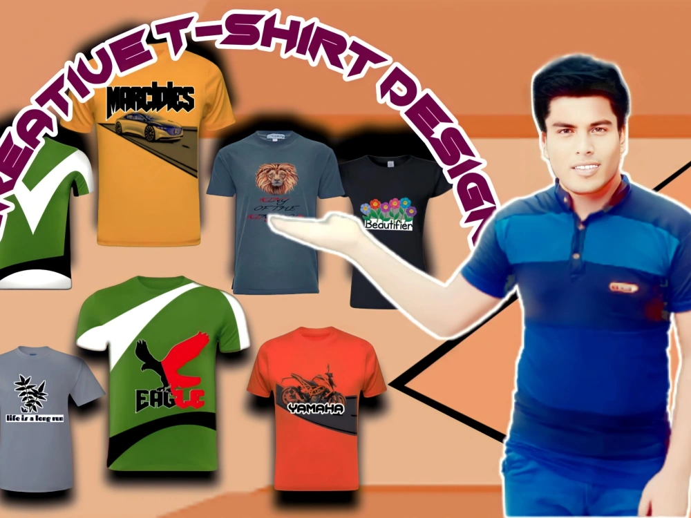 Stylish t-shirts design from me | Upwork