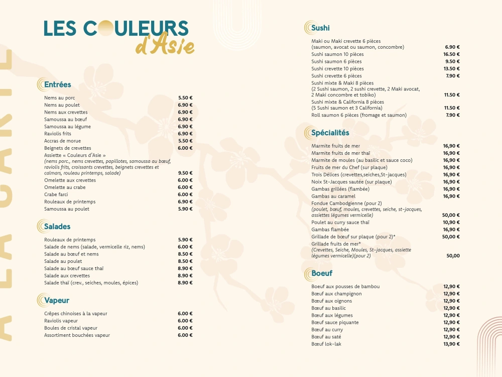 A modern, sleek and appealing menu for your company | Upwork