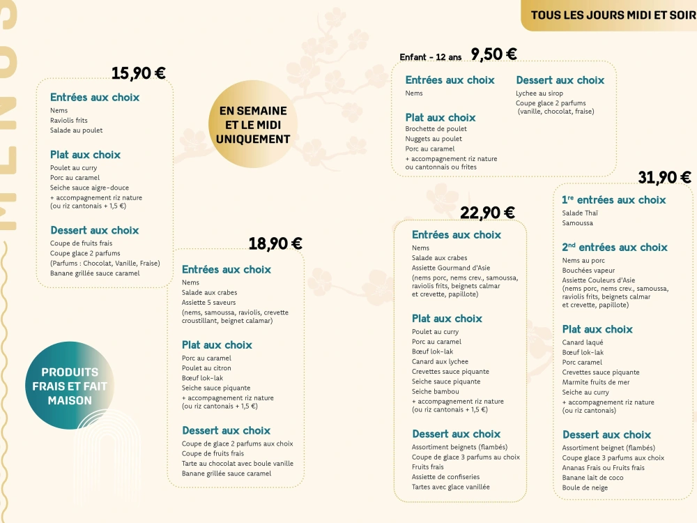 A modern, sleek and appealing menu for your company | Upwork