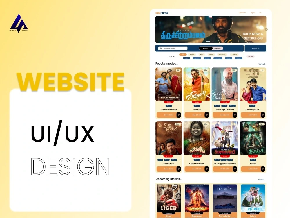 Modern UI/UX design for your website and mobile app using Figma or Adobe XD | Upwork