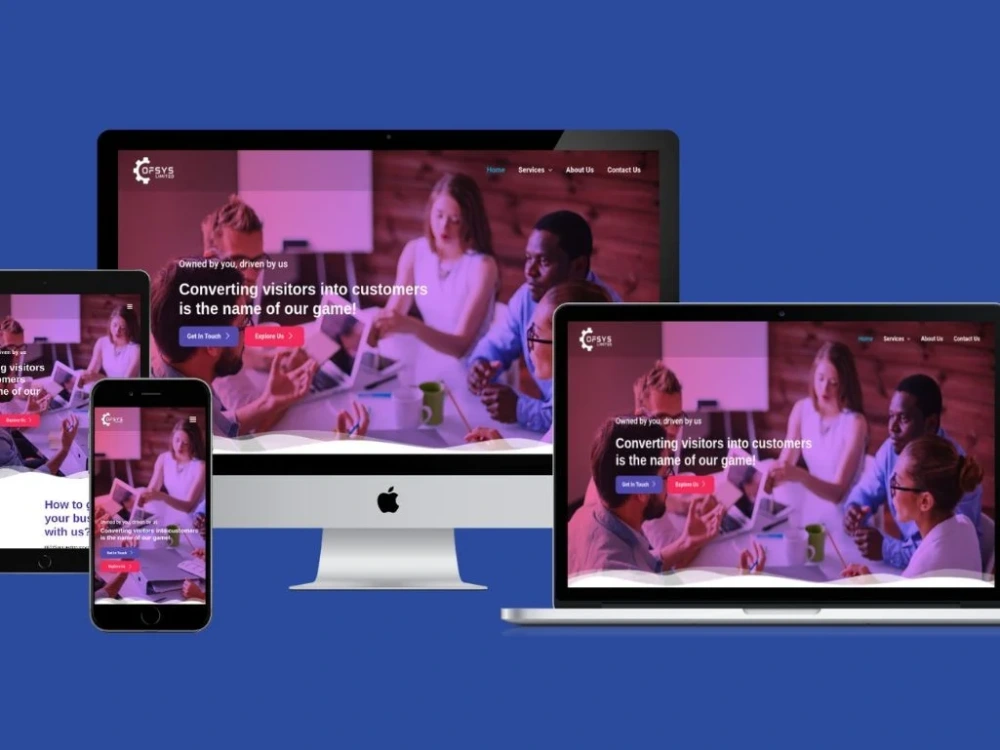 A business website with modern design using WordPress | Upwork