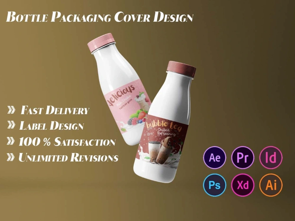 Attractive and Modern product label and packaging design for your ...