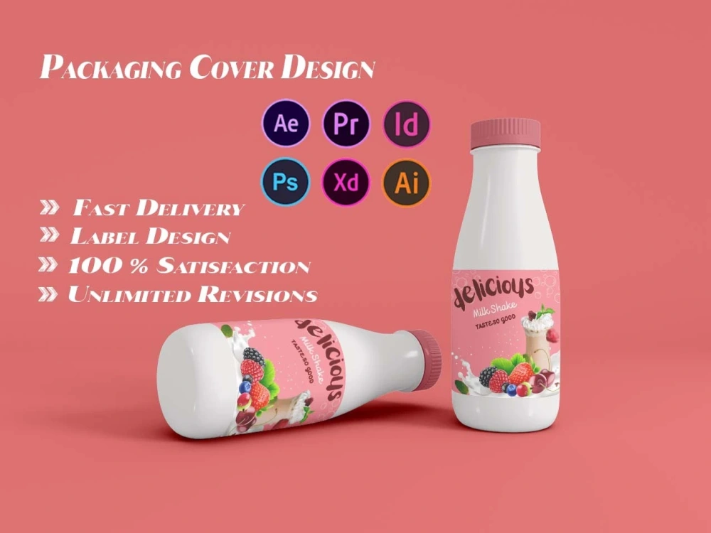 Attractive and Modern product label and packaging design for your ...