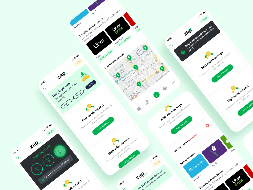 A modern UX optimised mobile app design for iOS and Android | Upwork