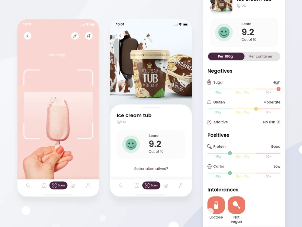 A modern UX optimised mobile app design for iOS and Android | Upwork