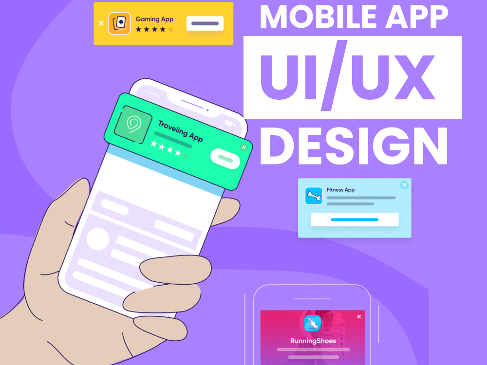 Mobile app ui / app ui design / mobile ui ux designer in Figma | Upwork