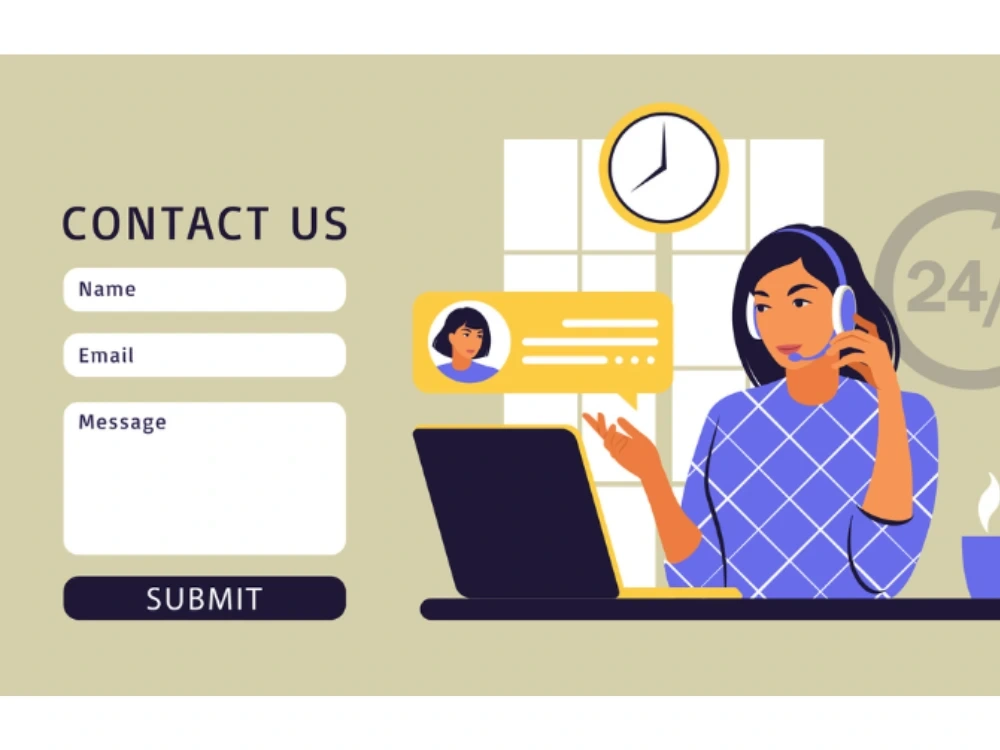 An amazing contact form, sign in, sign up pages | Upwork