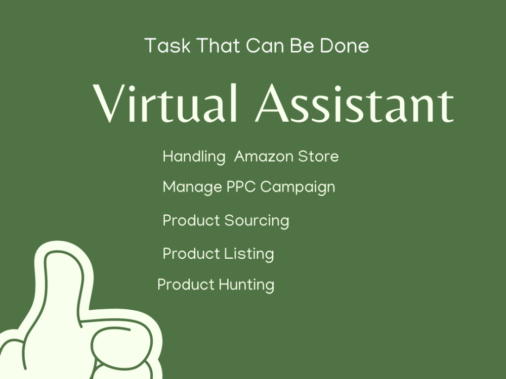 A virtual assistant for your amazon store. | Upwork