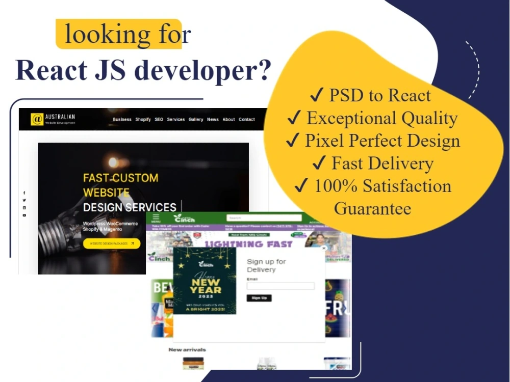 ReactJS | Frontend developer | Upwork