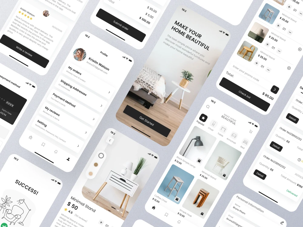 Professional and creative mobile app UI UX design in Figma / XD | Upwork