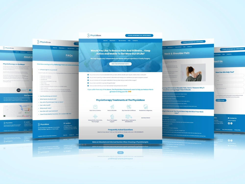 Responsive, creative, and modern UI/UX website/landing page design in Figma | Upwork