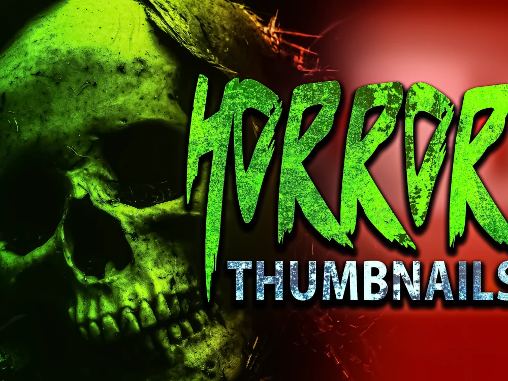 A Professional horror thumbnail design or artwork | Upwork