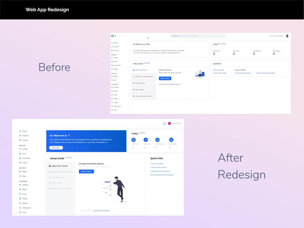 App redesign with visually stunning UI/UX design | Upwork