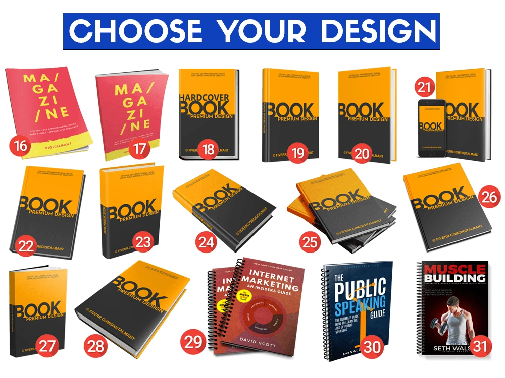 A 3D mockup ebook cover | Upwork