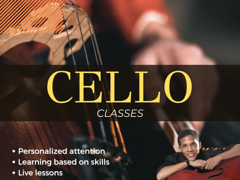 Online cello lesson in any level for children or adult with google meet ...