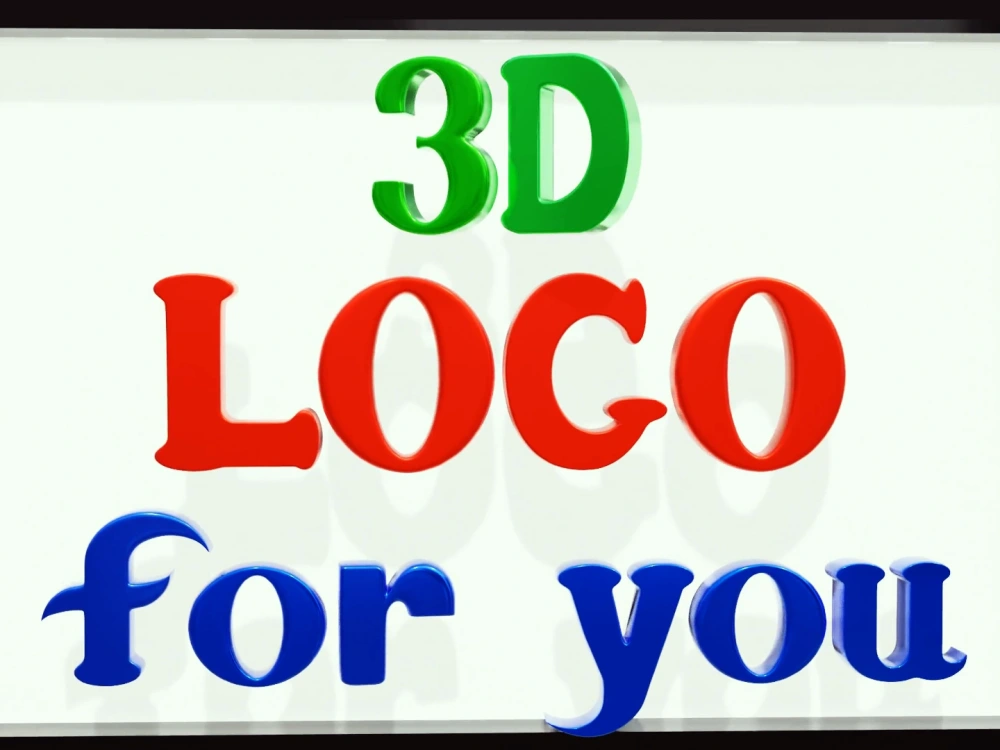 3D letters for logos and inscriptions. | Upwork