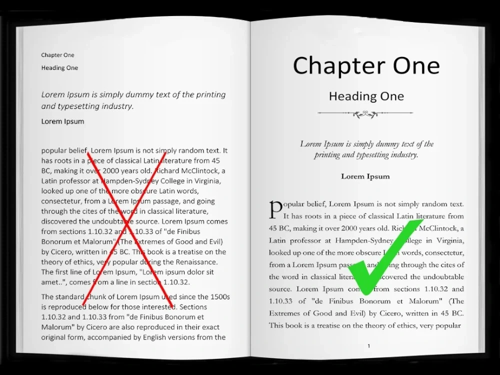 Book formatting, layout design and typesetting for ebook and print book ...