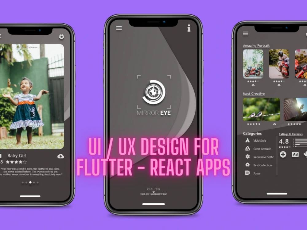 A Ui/UX Design & Wireframe for your Mobile App | Upwork