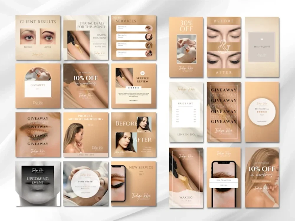 Attractive social media posts designs and templates | Upwork