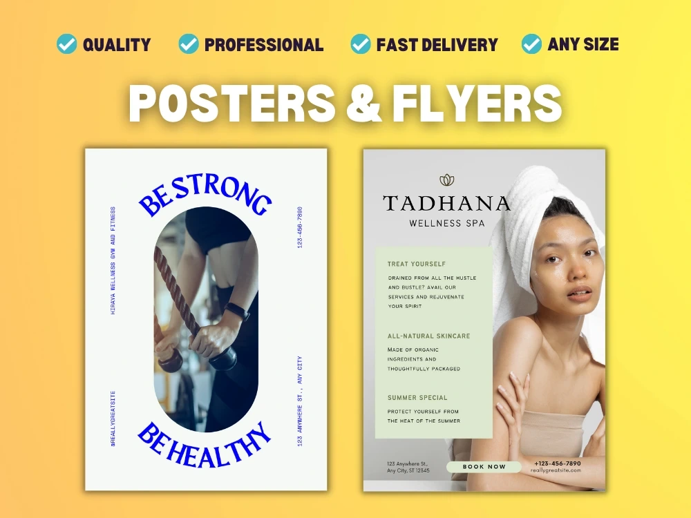 Professional advertising posters and flyers | Upwork