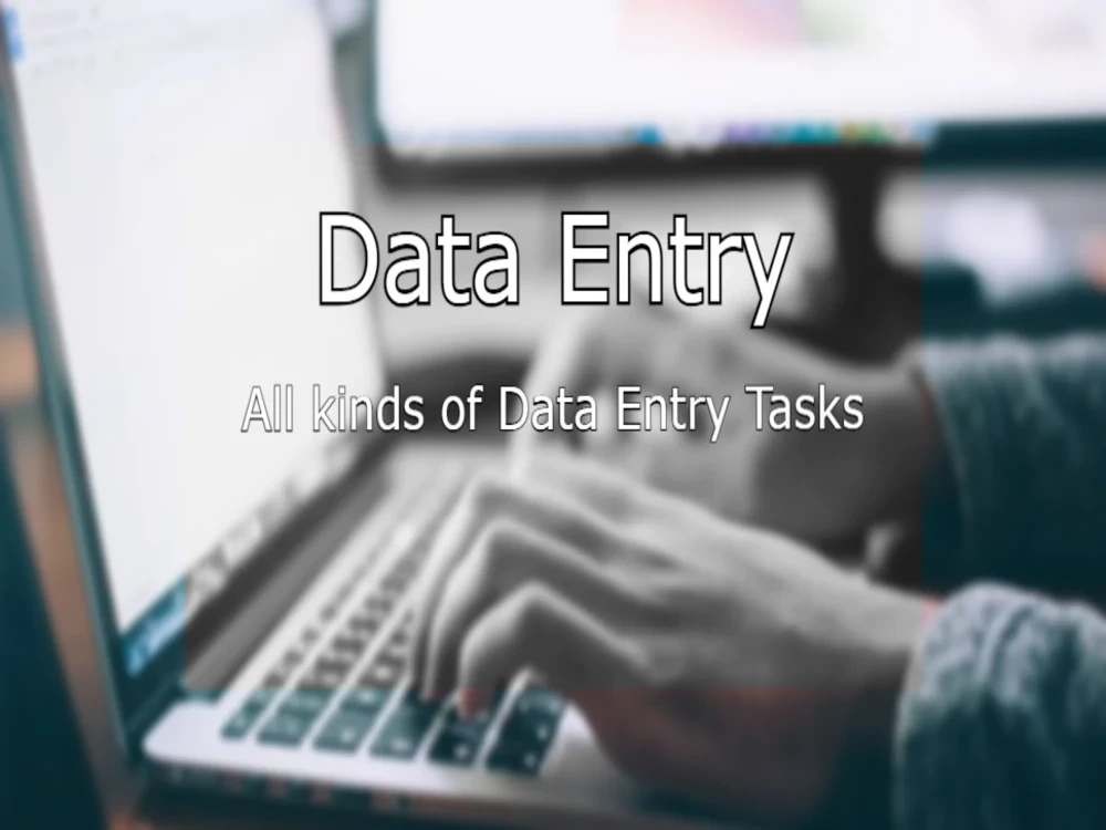 Any Data Entry task completed in no time! | Upwork