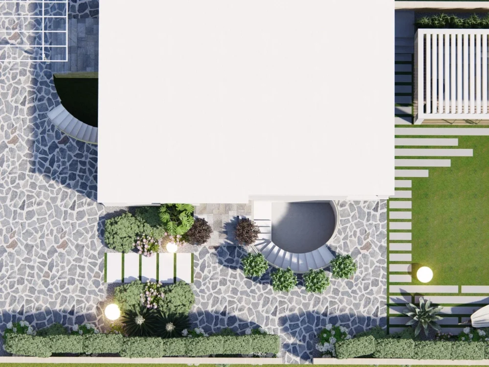 A fantastic design for home garden, pool, patio, villa landscape | Upwork