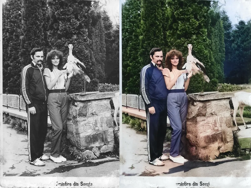Fantastic old photo retouching, repair, and colorization | Upwork